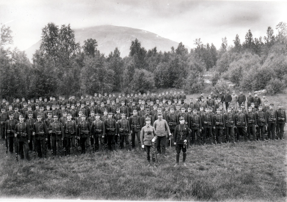 Soldater, Setermoen 1912 - Midt-Troms Museum / DigitaltMuseum