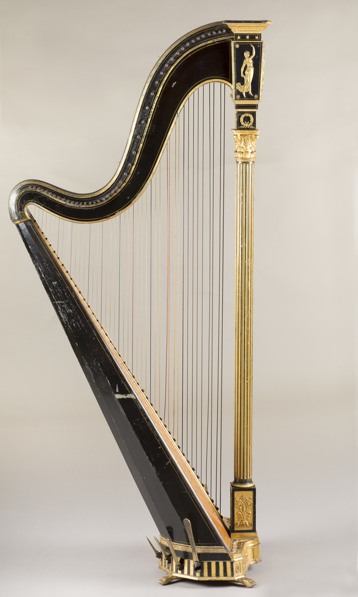 Harpe - Ringve Musikkmuseum / DigitaltMuseum