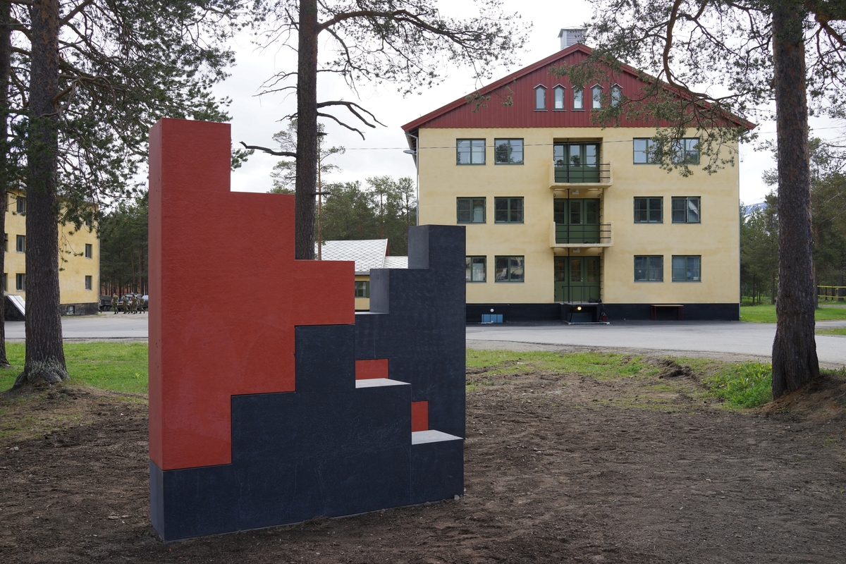 Skjold leir, kaserne Porsanger - KORO / DigitaltMuseum