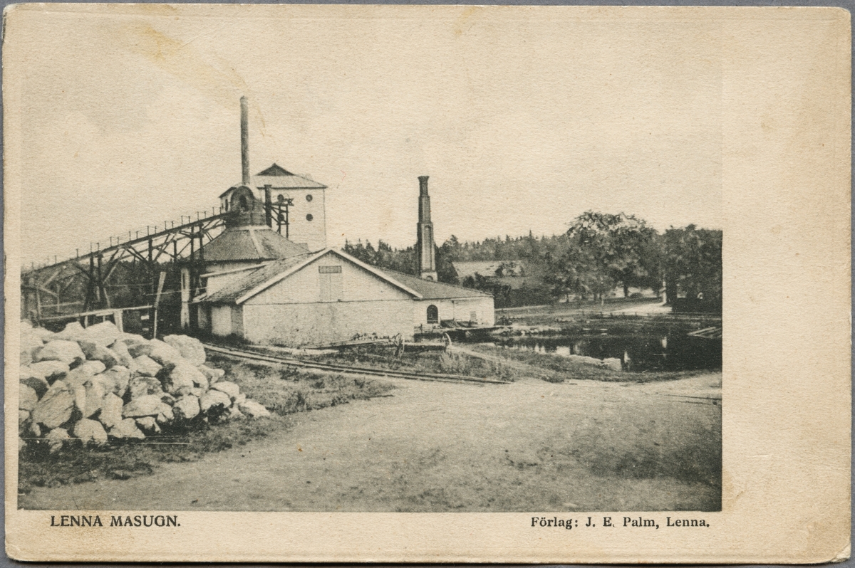Masugn, Länna bruk. - Järnvägsmuseet / DigitaltMuseum