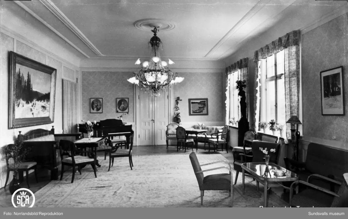 Pensionatet i Torpshammar (Torpshammars herrgård), exteriör och ...