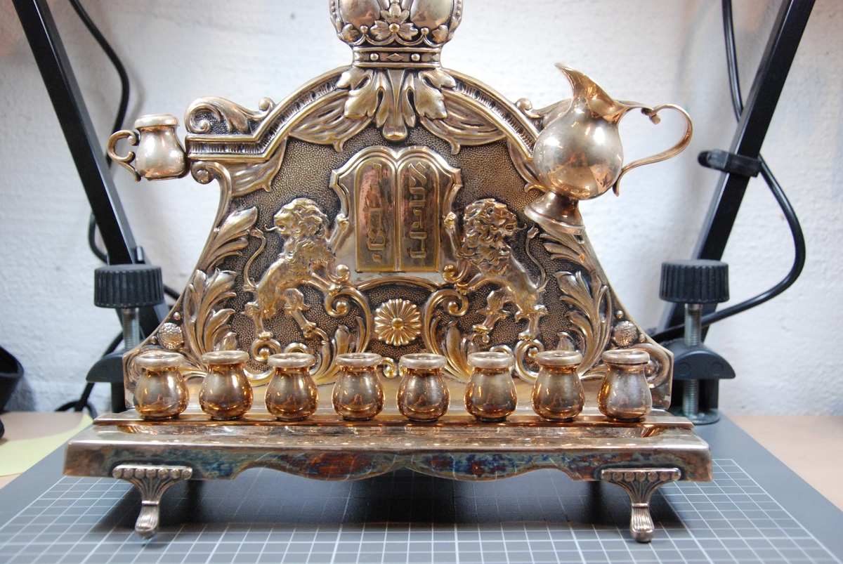 Channukia - Jødisk Museum i Oslo / DigitaltMuseum