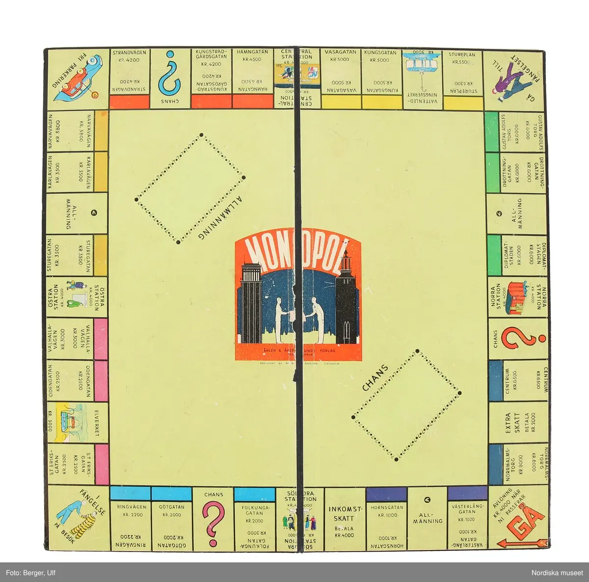 Sällskapsspel - Nordiska museet / DigitaltMuseum