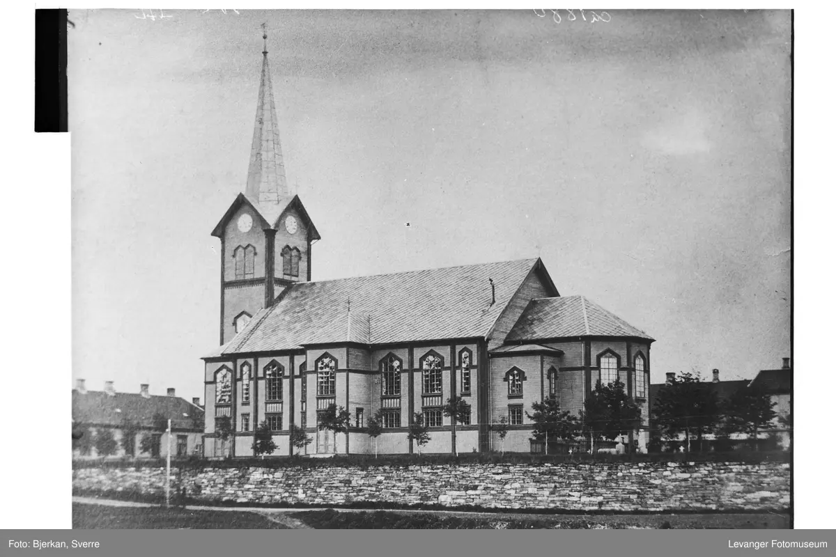 Levanger kirke - Levanger Fotomuseum / DigitaltMuseum